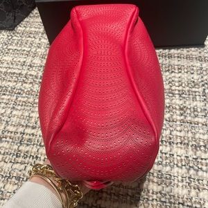 Alaia | Bags | Alaia Red Classic Pouch Clutch | Poshmark